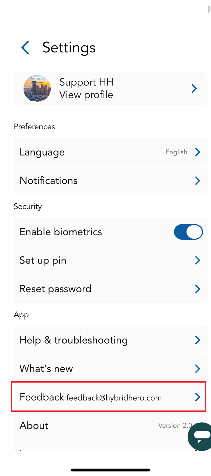 Submitting Feedback via the HybridHero Mobile App – HybridHero