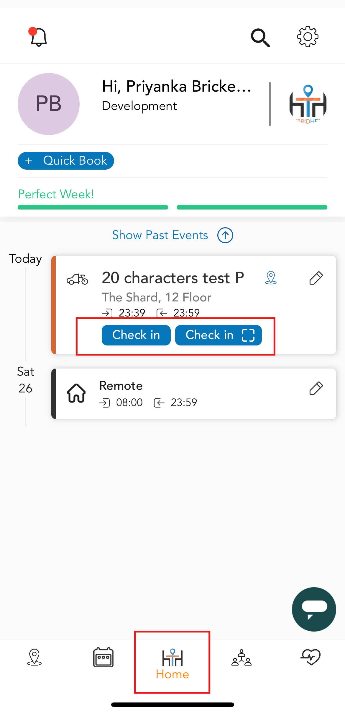How to Check-in and Check-out of a Booking – HybridHero